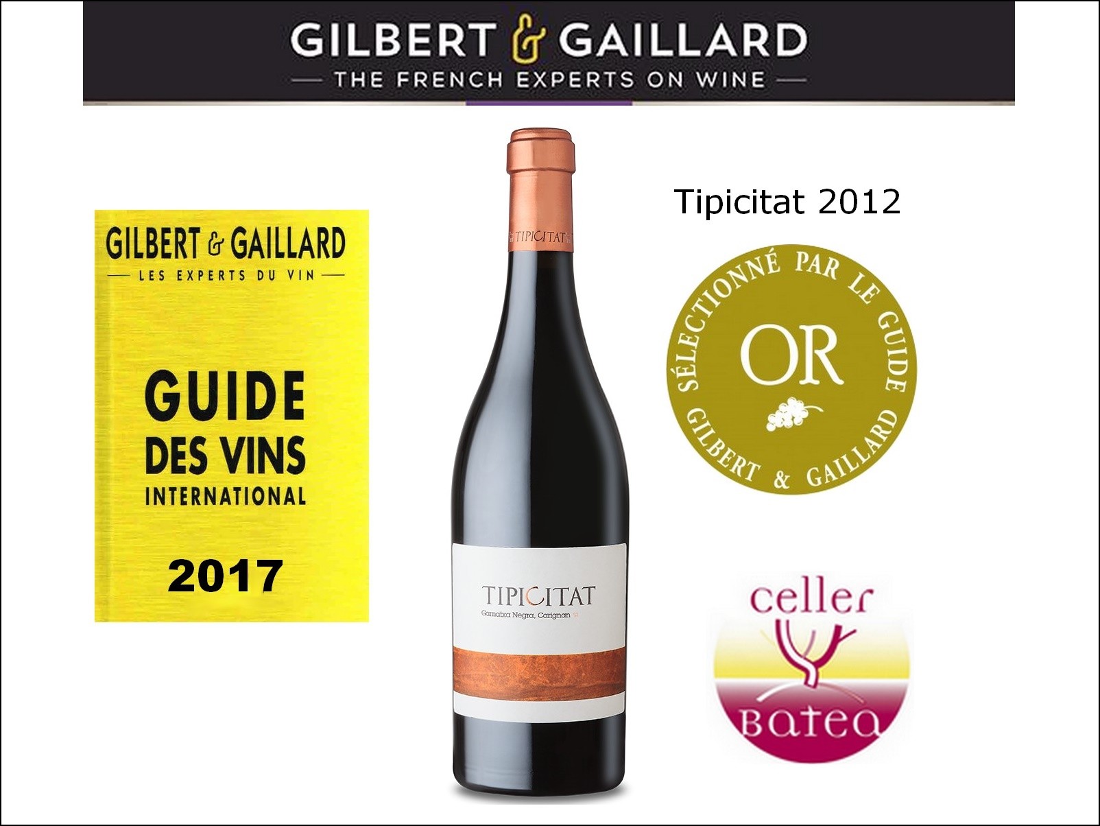 La prestigiosa guia de vins Gilbert & Gaillard concedeix una medalla d ...